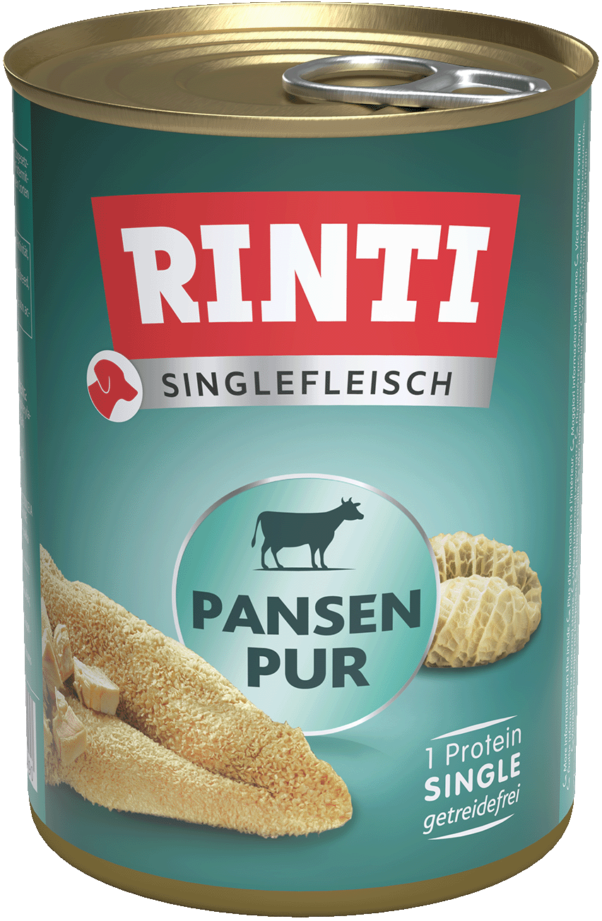 Singlefleisch Pansen pur Dose 400g
